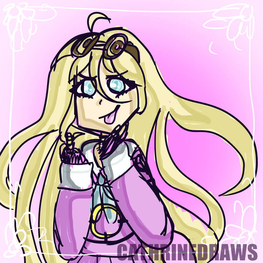Miu Iruma Sketch By Cathrinedraws On Deviantart