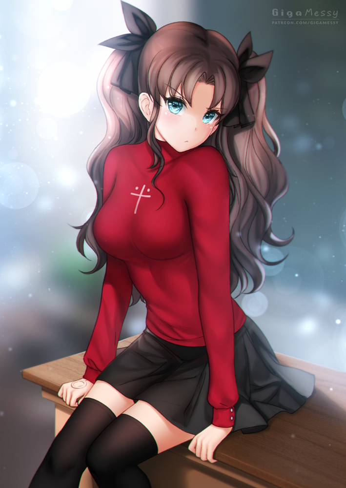 Rin Tohsaka By Gigamessy On Deviantart