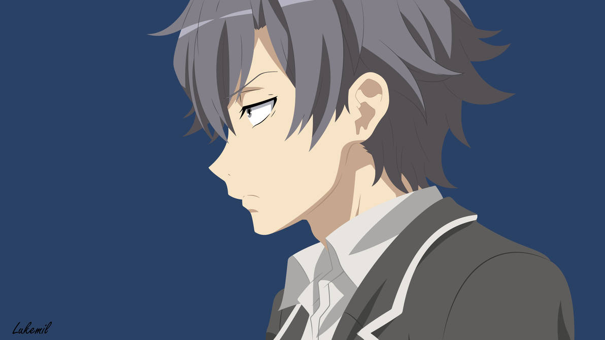 Hikigaya Hachiman (OreGairu) Wallpaper by Lukemil on DeviantArt Hikigaya Hachiman (OreGairu) Wallpaper by Lukemil on DeviantArt