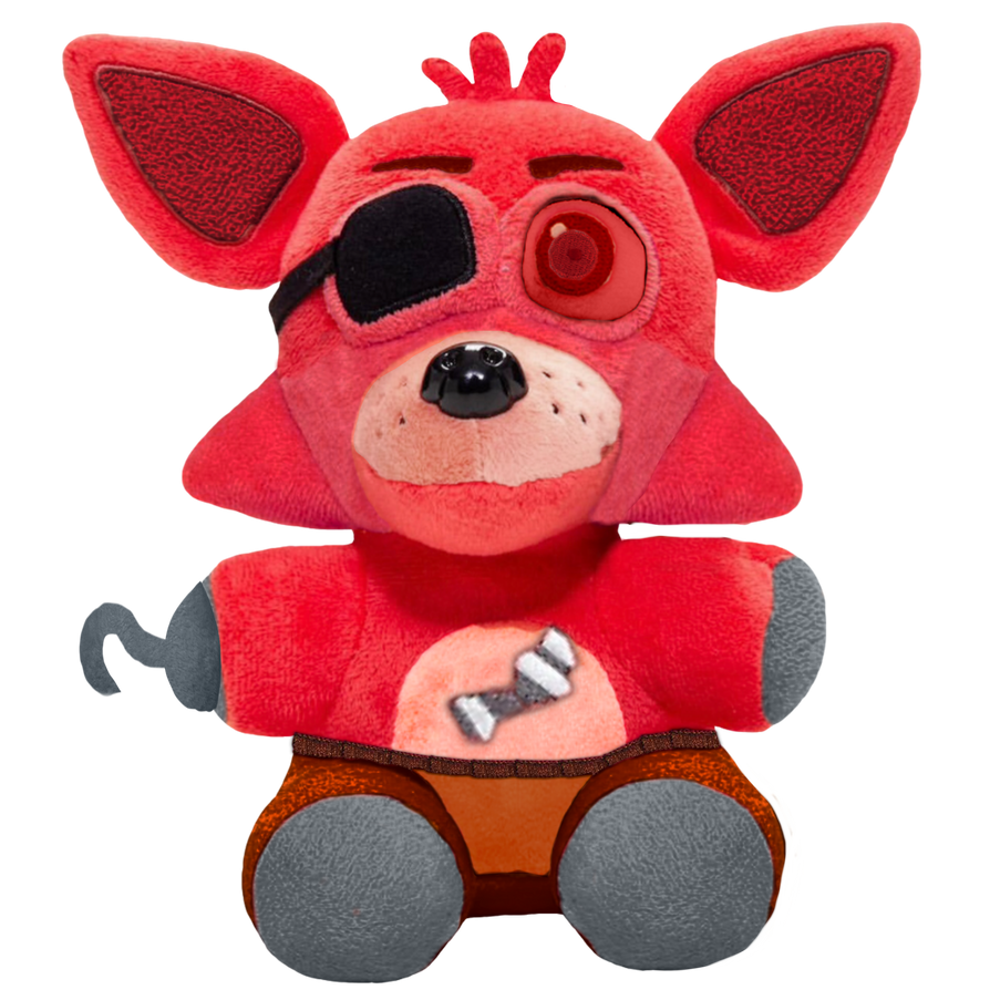 Funko Fnaf Movie Foxy Plush Red Eyes By Maso1777 On Deviantart