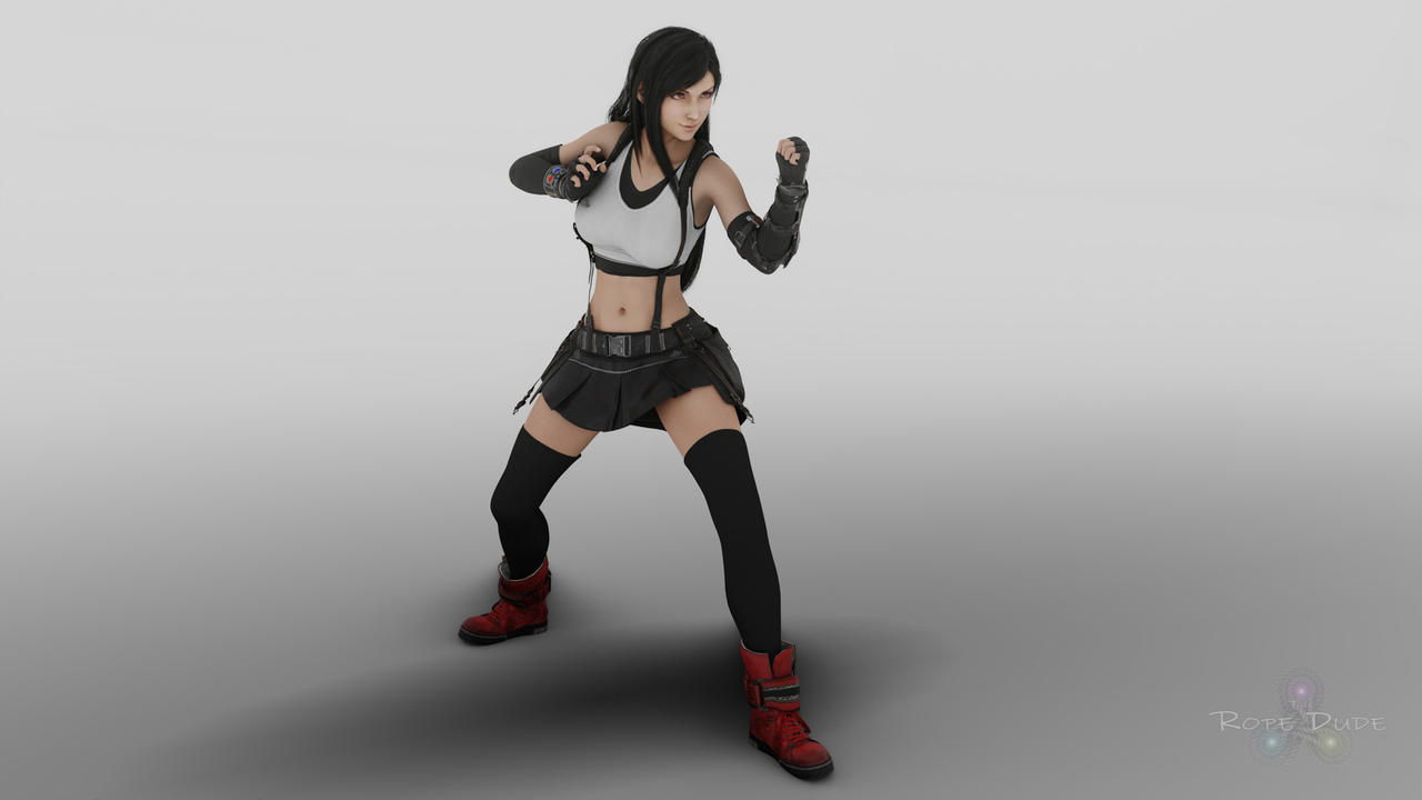 Tifa Forced In Jack O Pose 01 By Theropedude On Deviantart