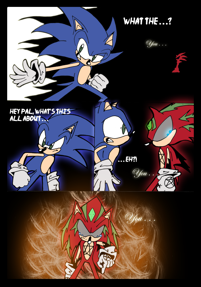 Sonic iblis issue 2 page 3 by SHADOWPRIME on DeviantArt