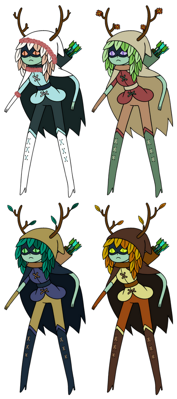 Huntress Wizard Seasons By Dragon Of Seth On Deviantart