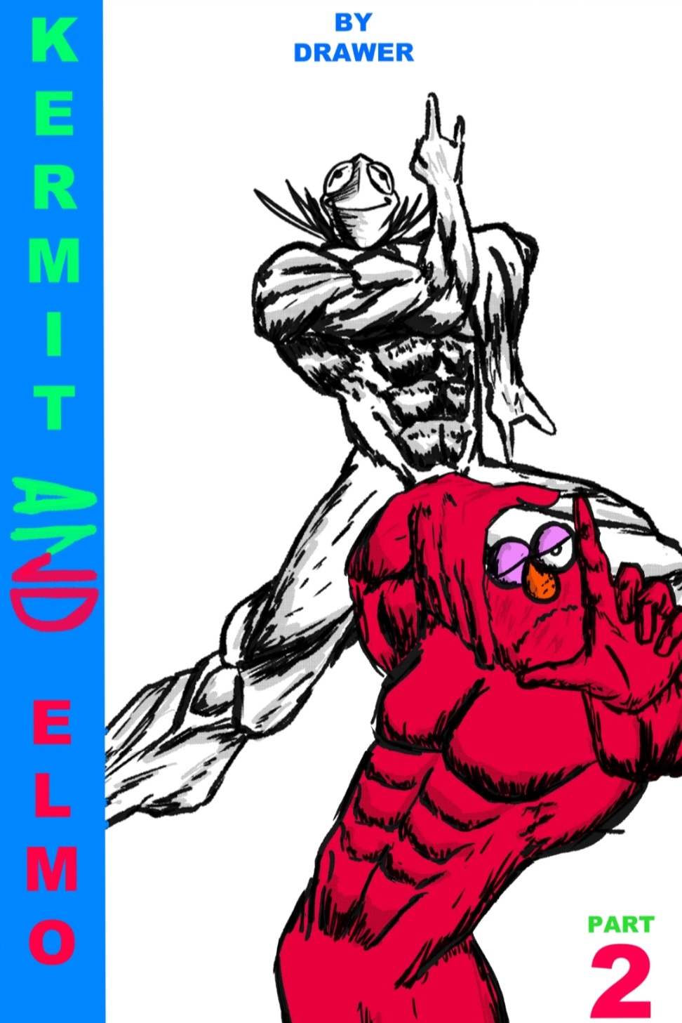 Kermit And Elmo By Donceart On Deviantart
