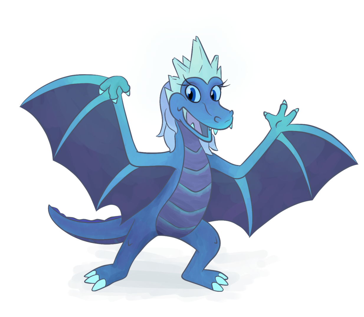 Auroth The Winter Wyvern By Muggyy On Deviantart