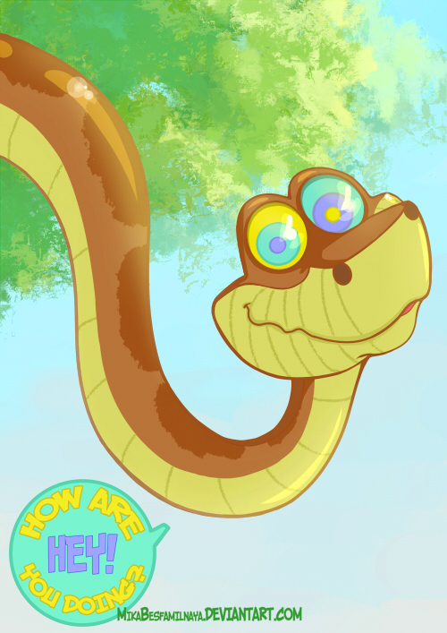 Mr Kaa By Mikabesfamilnaya On Deviantart