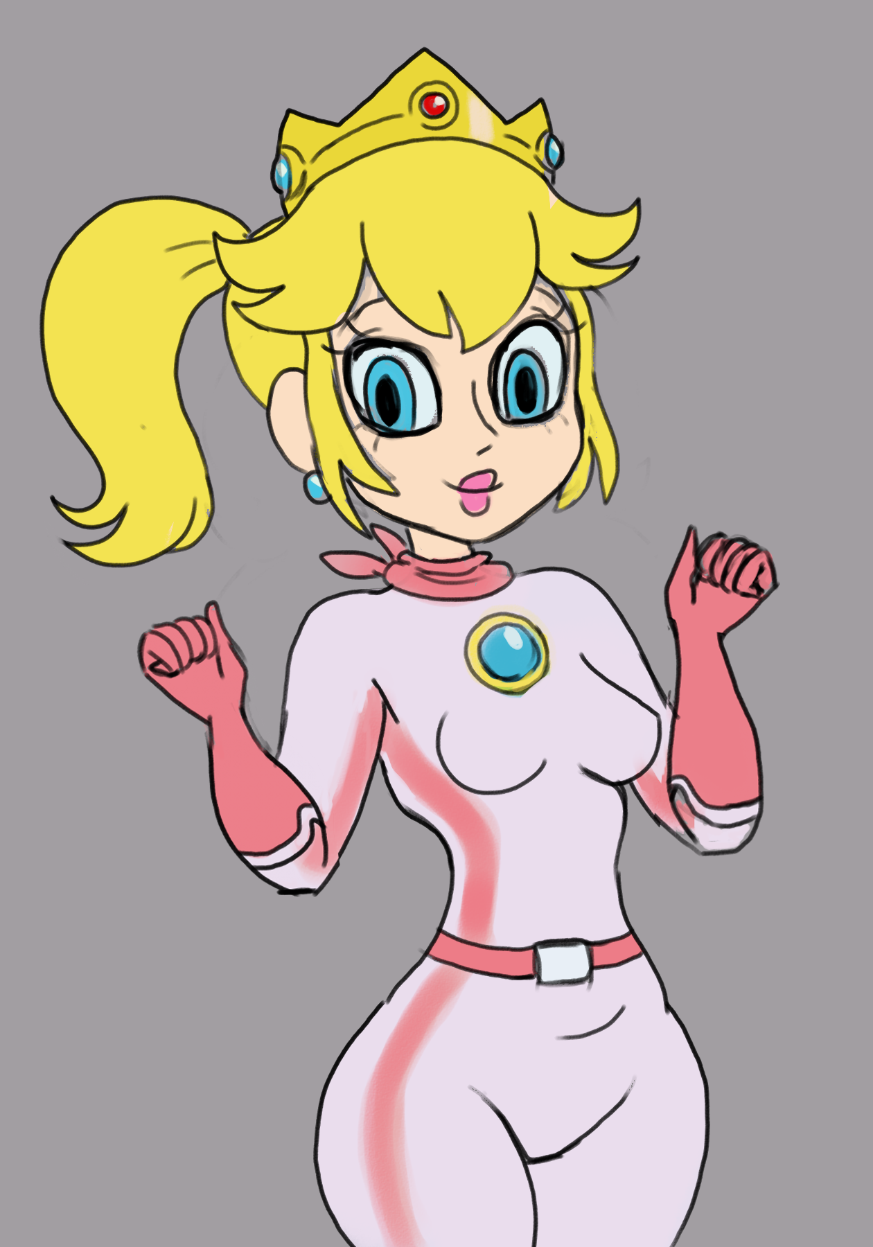 Peach Bike Suit By Radlazybones On Deviantart