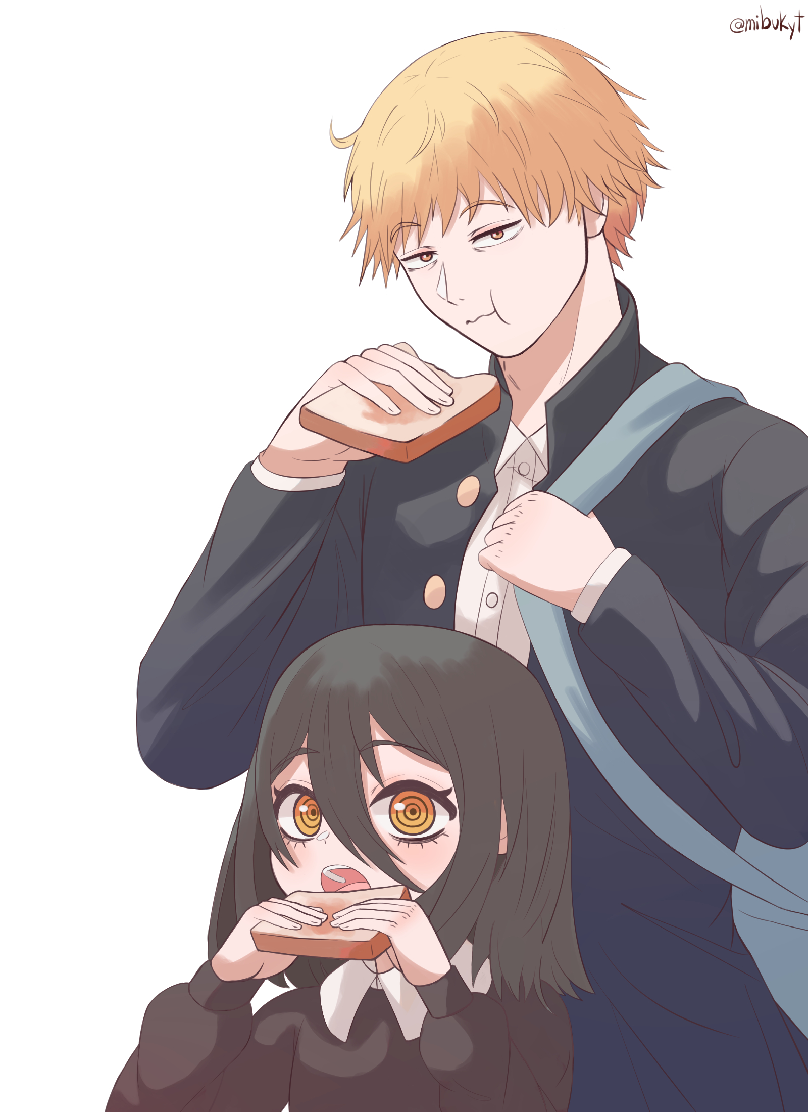 Denji And Nayuta By Velcius On Deviantart