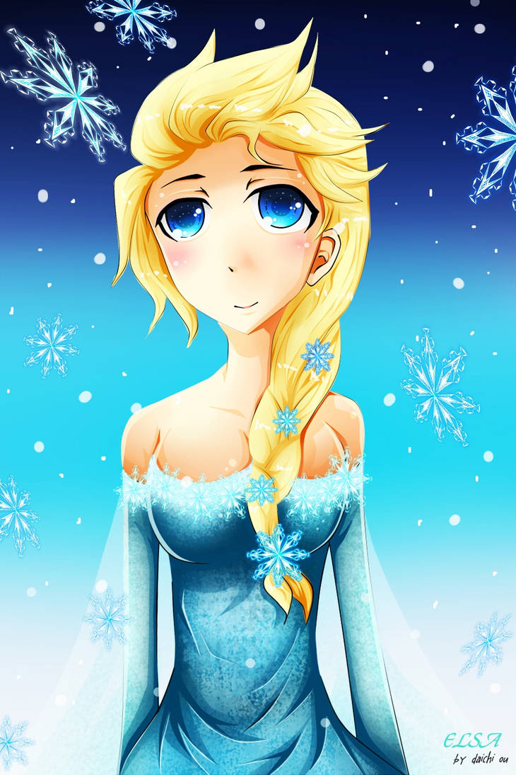 Elsa Fan Art By Daichi Ou On Deviantart