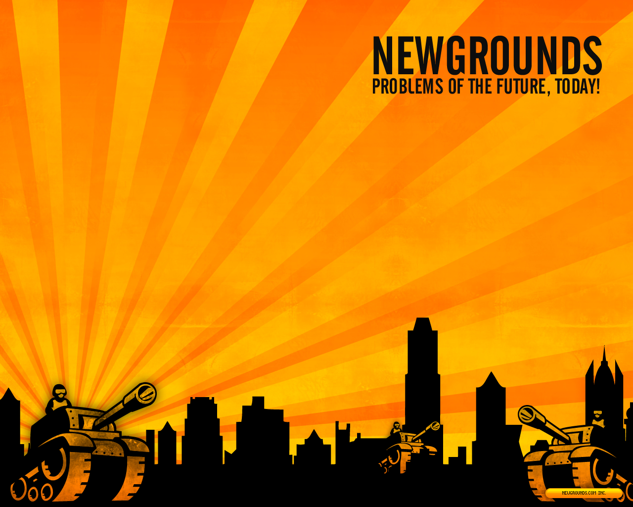 Newgrounds Wallpaper by QuikFox on DeviantArt