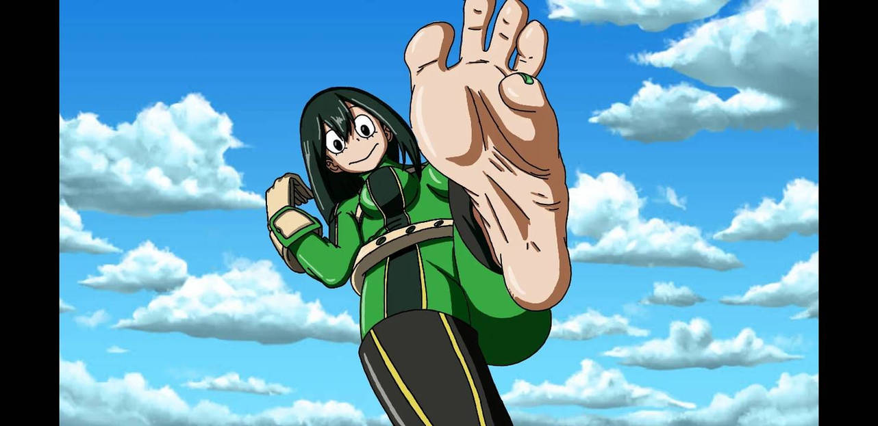Tsuyu Asui Feet Crush Pov Animation By Feet Stomp Animator1 On Deviantart