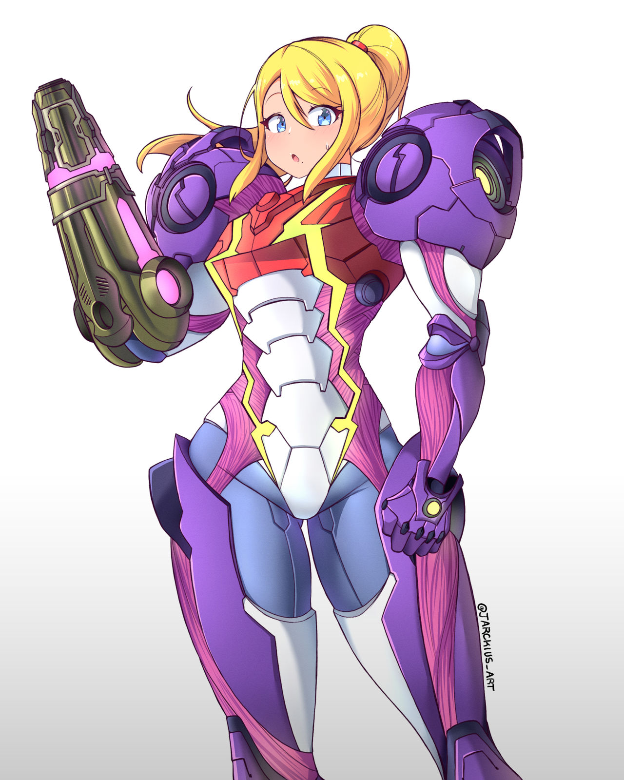 Gravity Suit Samus Metroid Dread By Jarckius Art On Deviantart