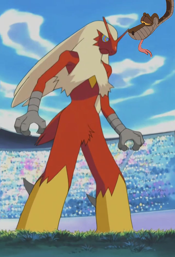 Kaa The Pokemon Trainer Blaziken By Scornedremnant On Deviantart