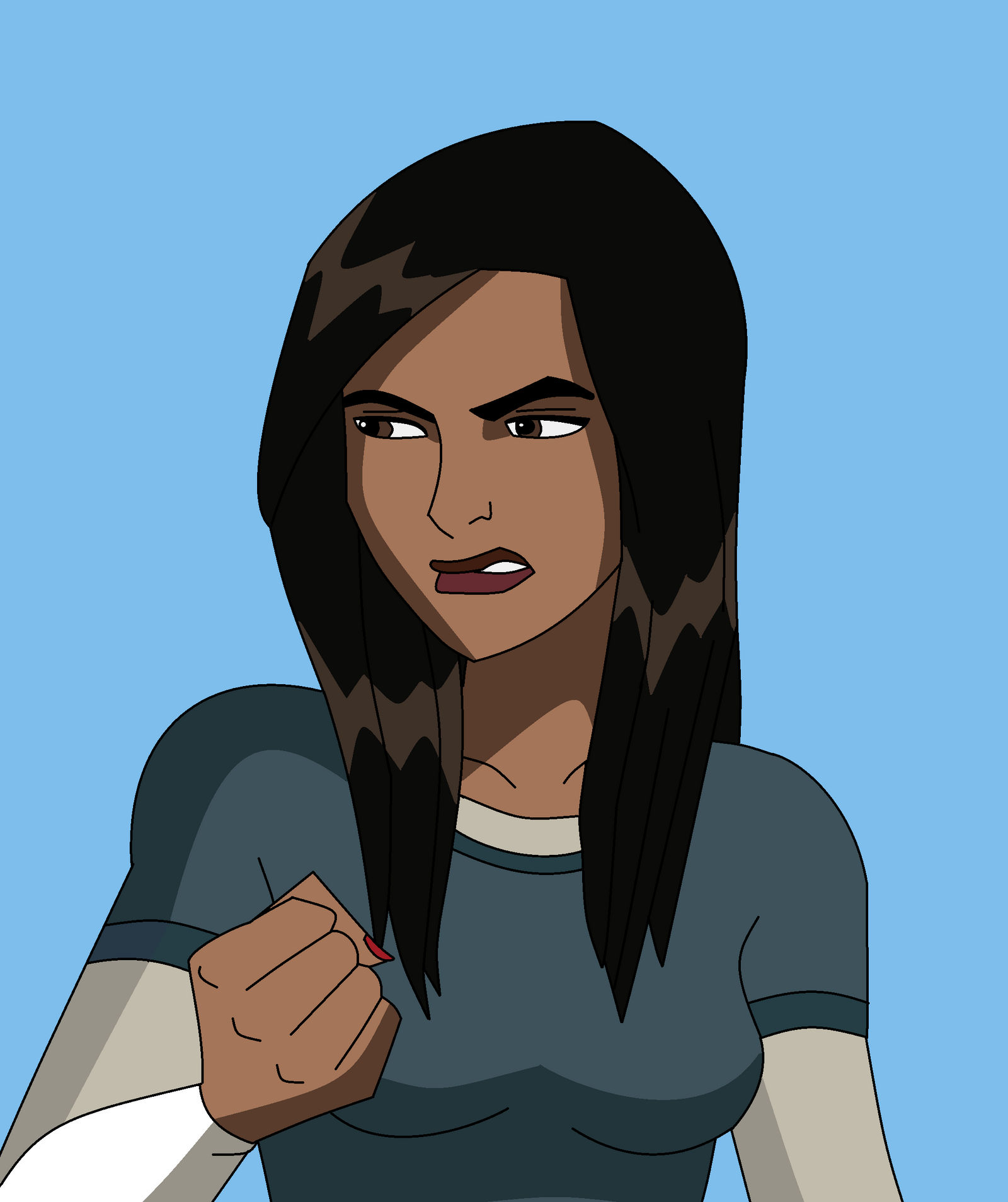 Angry Ava Ayala By Superwaluigi101 On Deviantart