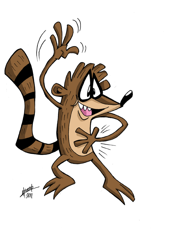 Regular Show Rigby By Supermanosbros On Deviantart