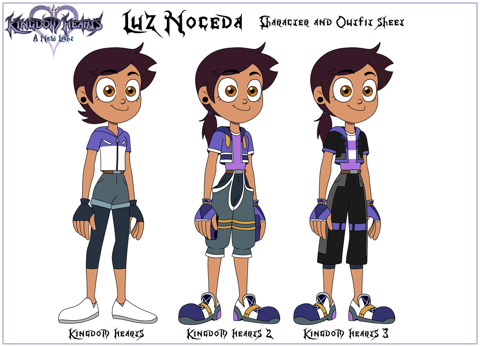 Kh A New Light Luz Noceda Outfit Sheet By Wumpawebhead On Deviantart