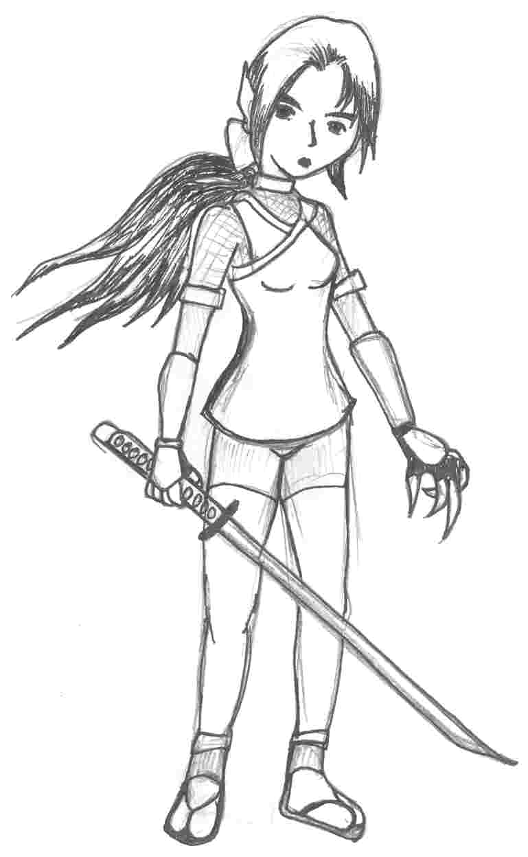 lady ninja by crosslash01 on DeviantArt
