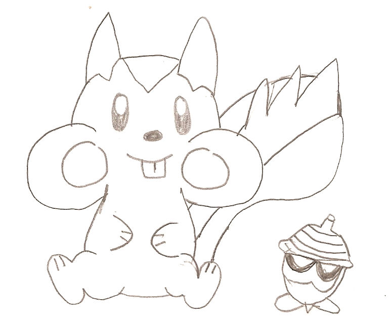 Pachirisu Chubby Cheeks by tatay095 on DeviantArt