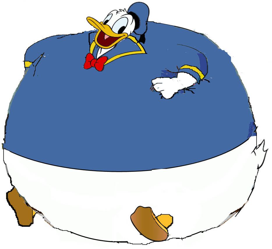 Donald Duck Inflated By Characterfriend On Deviantart