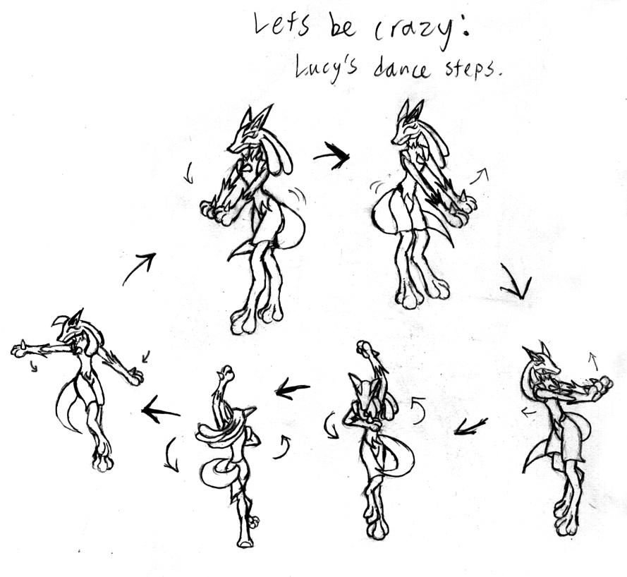 Lucy Dance Steps by Snowfyre on DeviantArt