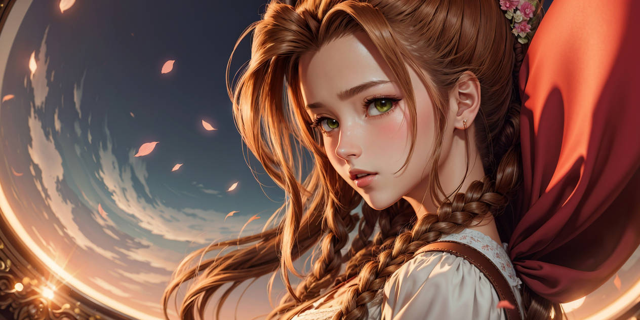 Aerith Gainsborough 2 By Lizschnabel On Deviantart