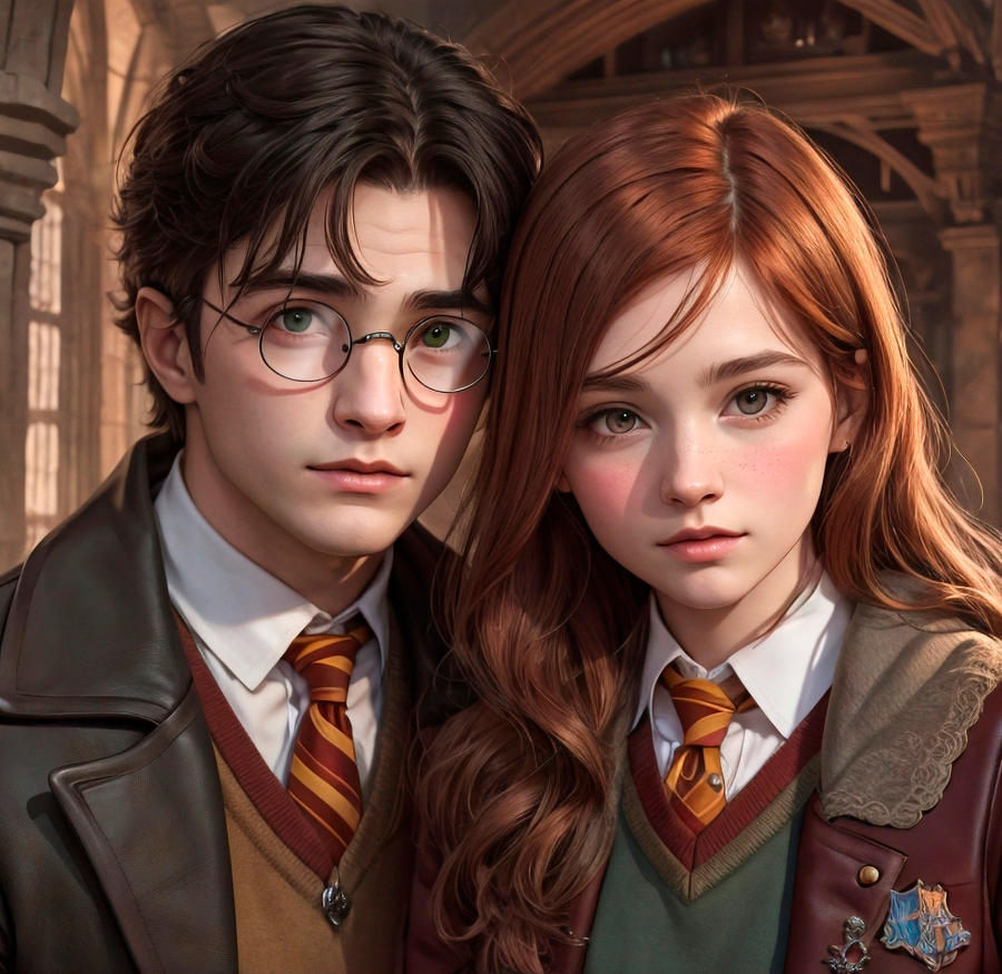 Harry And Ginny By Lizschnabel On Deviantart