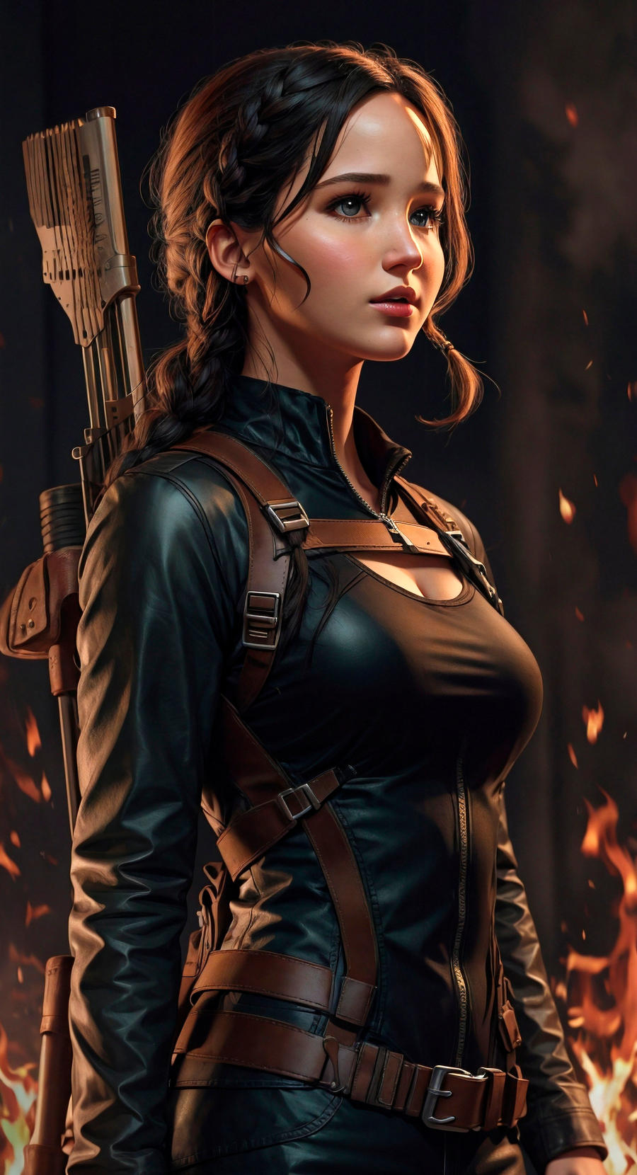 Katniss Everdeen By Lizschnabel On Deviantart