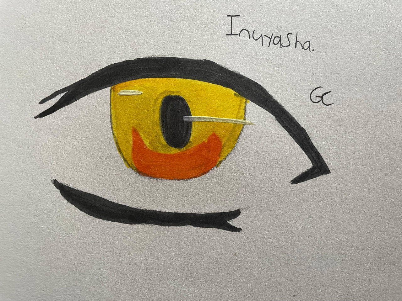 Inuyasha's human eye by Gillian9813 on DeviantArt Inuyasha's human eye by Gillian9813 on DeviantArt