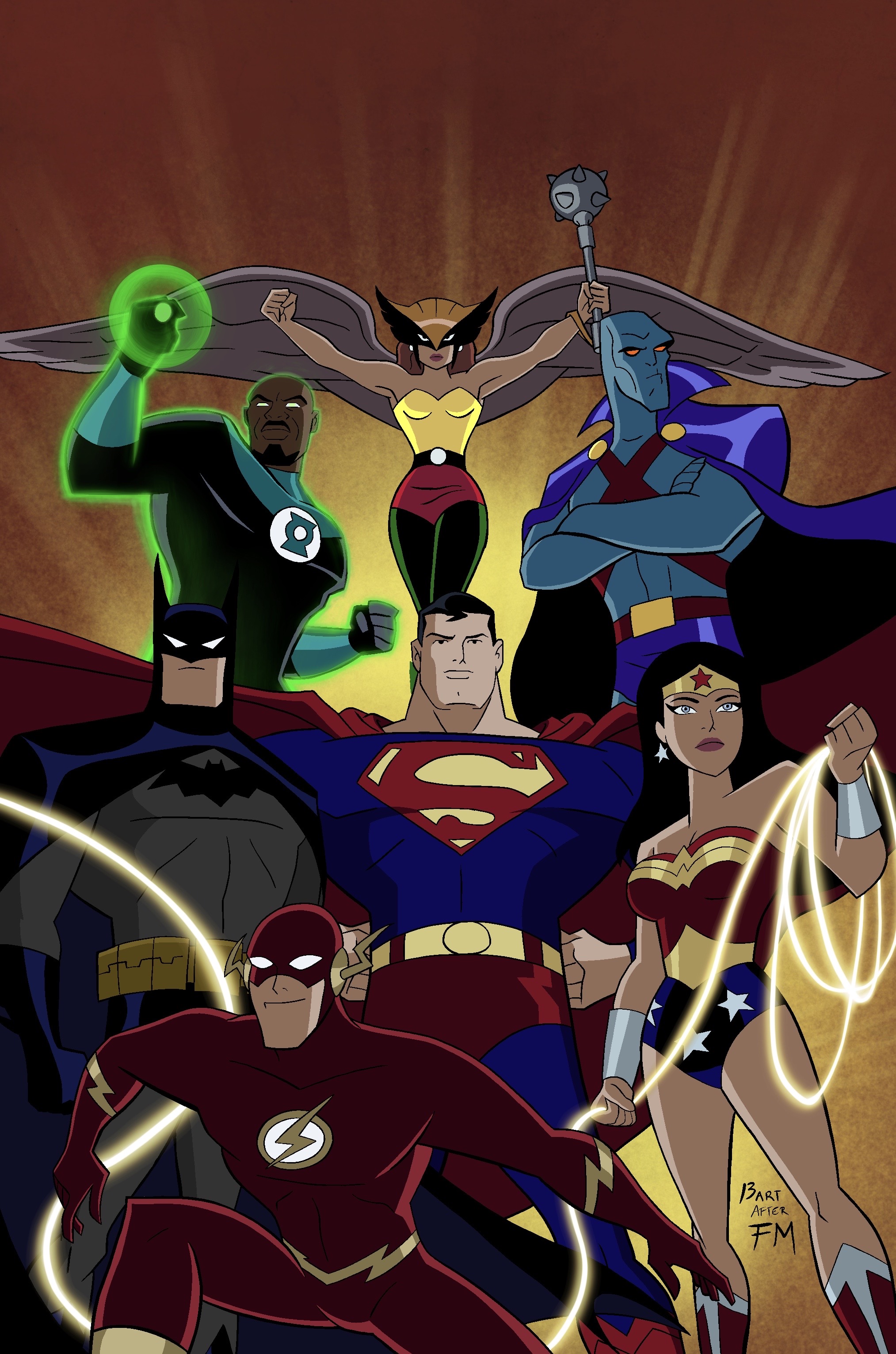 Justice League Infinity 1 Animated Style By Tyraknifesaurus On Deviantart