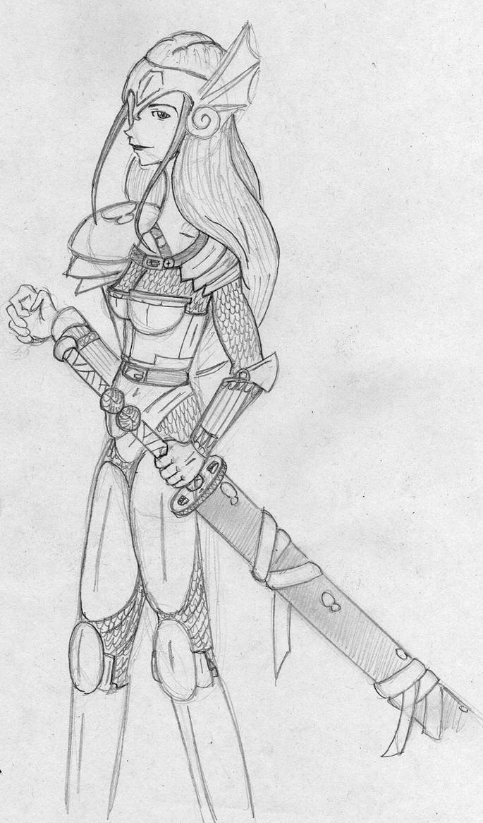 Sexy Warrior By D Davis On Deviantart