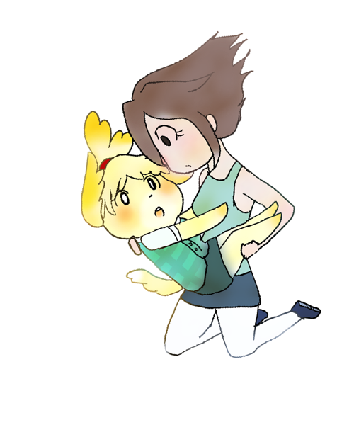 Isabelle And The Mayor By Makotozhen On Deviantart