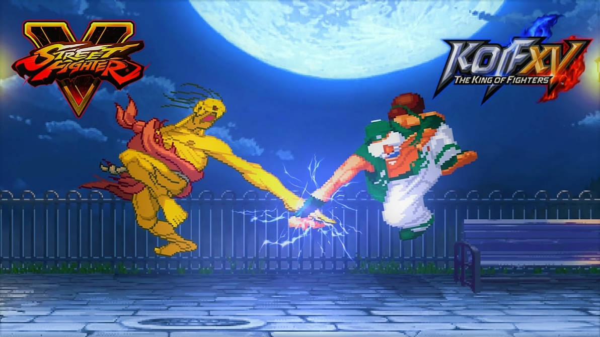 Oro Vs Chin Gentsai Street Fighter X Kof By Vxc666 On Deviantart
