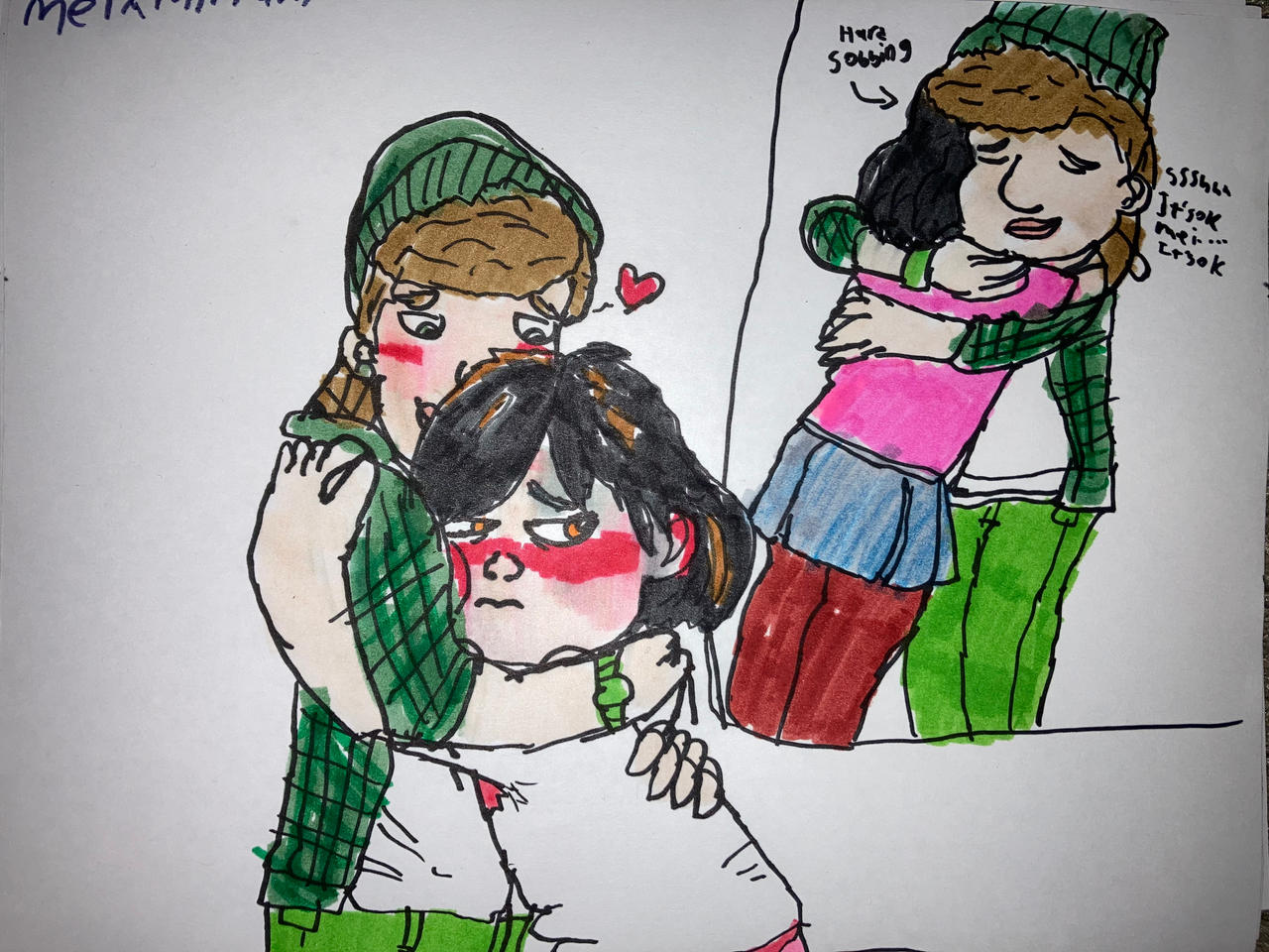 Some Mei X Miriam Doodles By Turningredxdcshglove On Deviantart