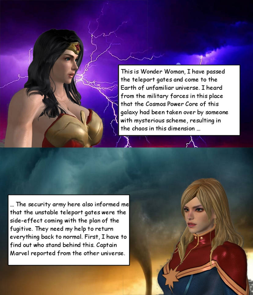 Captain Marvel And Wonder Woman In Other World 2 By Nghiatanker On captain-marvel-and-wonder-woman-in-other-world-2-by-nghiatanker-on