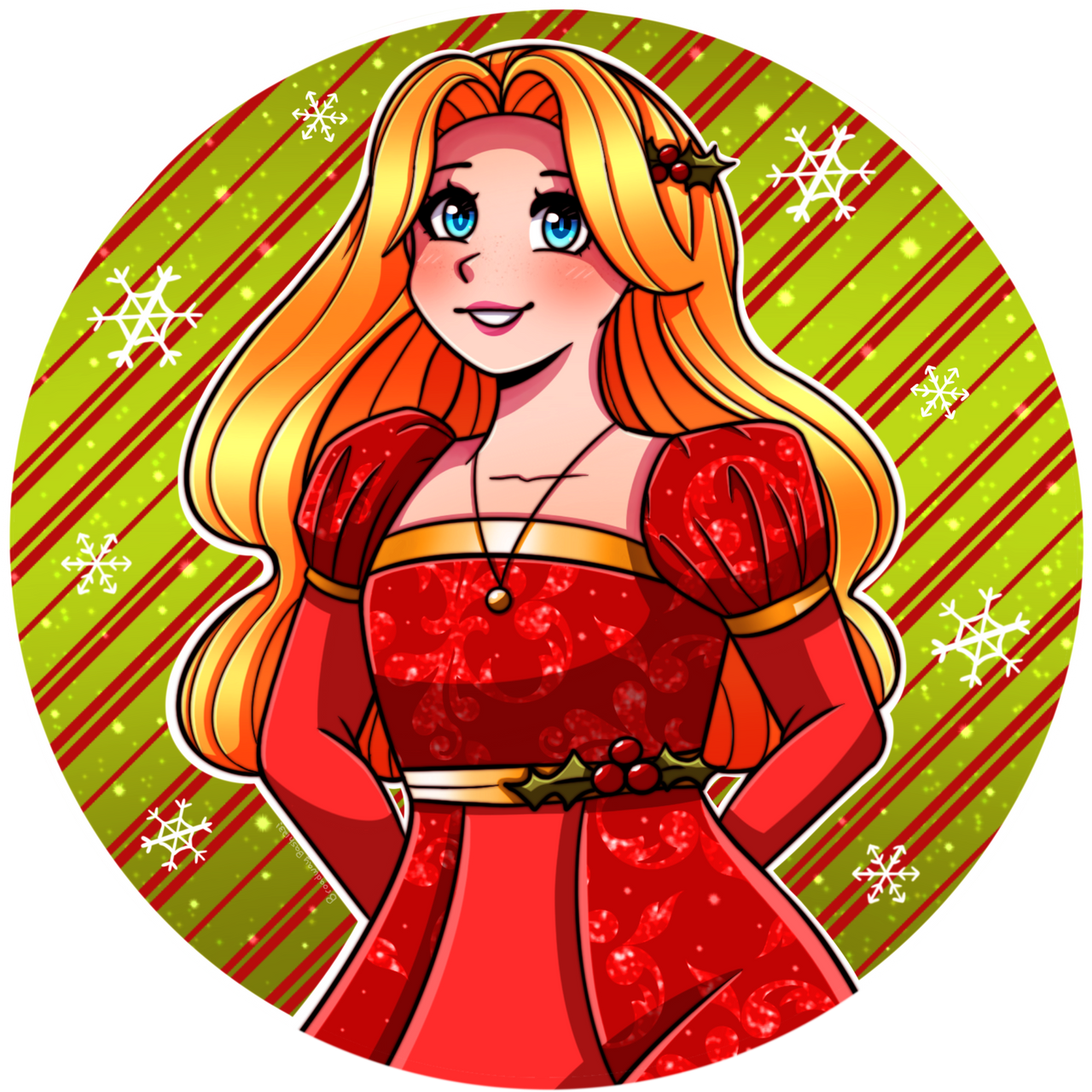 Christmas Maria Robotnik By Broadwaybash123 On Deviantart