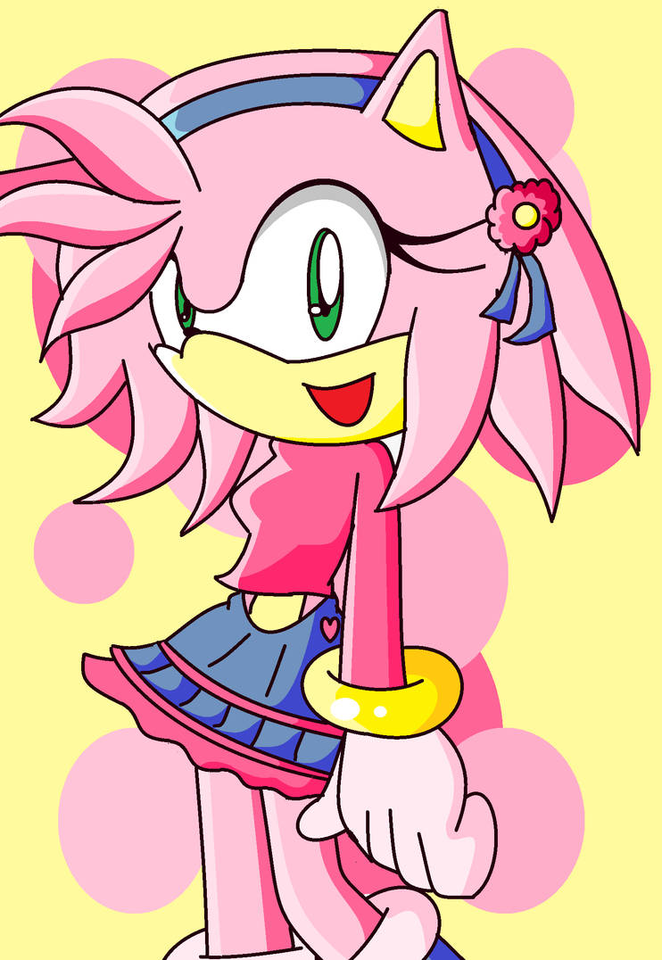 Amy Roses New Outfit By Mariathecat66 On Deviantart