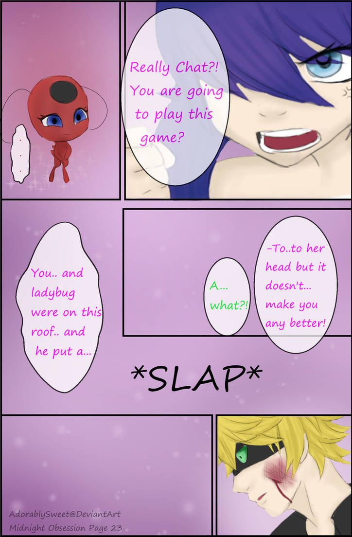 Midnightobsession Miraculousladybug Comic Pg23 By Adorablysweet On