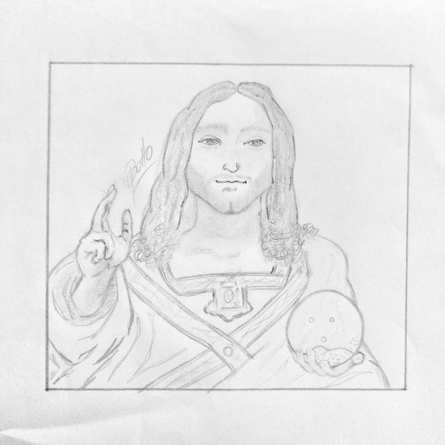 Salvator Mundi by GEOdomo on DeviantArt Salvator Mundi by GEOdomo on DeviantArt