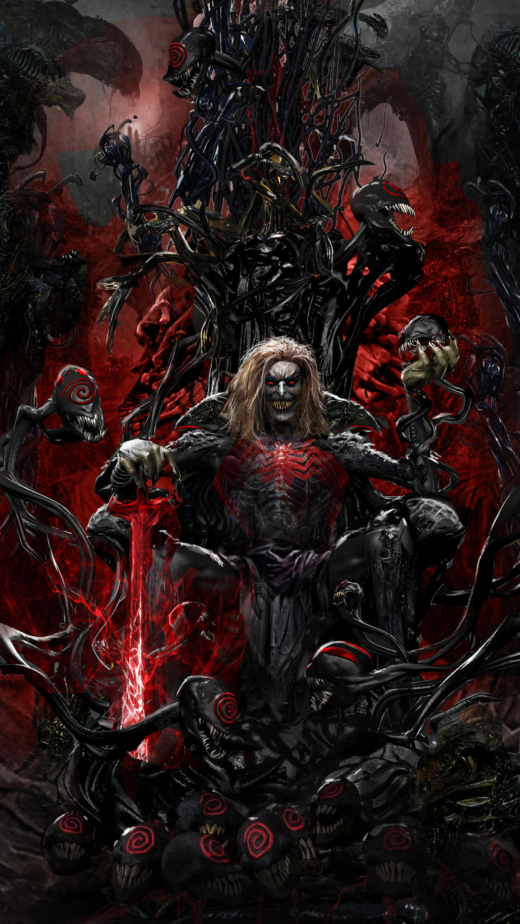 Knull Lord Of The Symbiotes By Uncannyknack On Deviantart