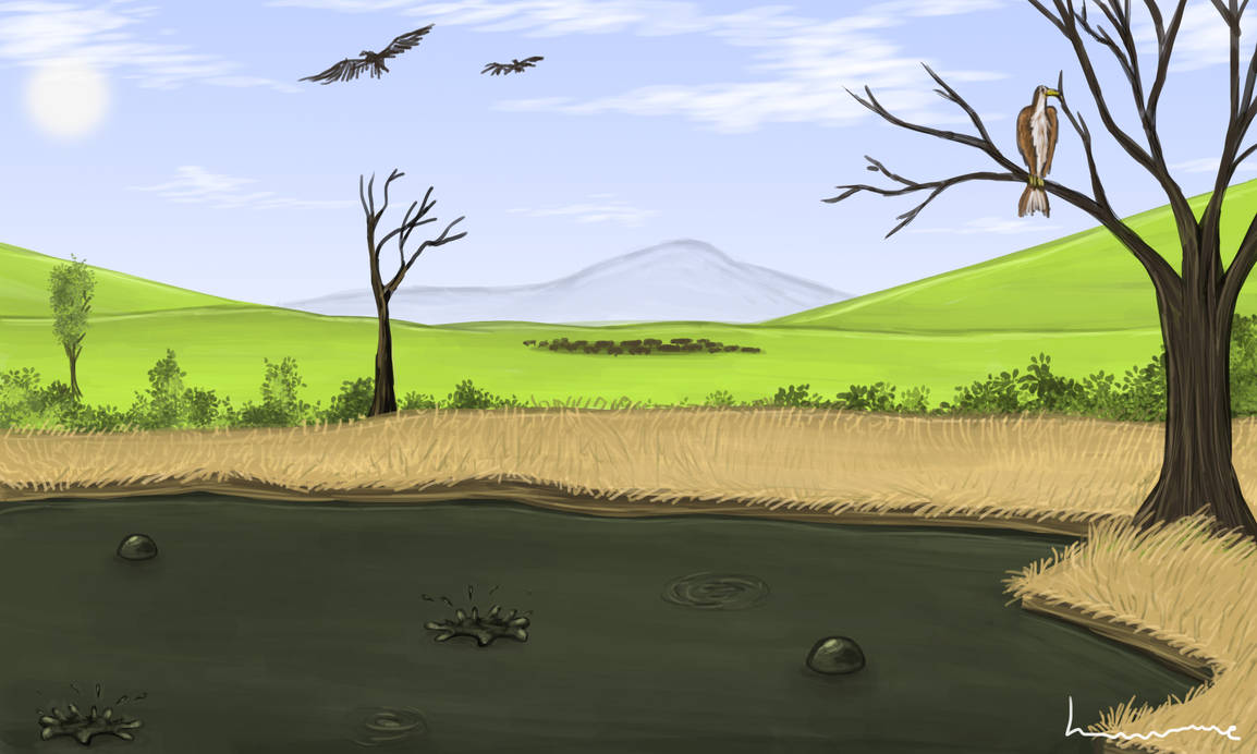 Tar Pit In The Past By Louisetheanimator On Deviantart