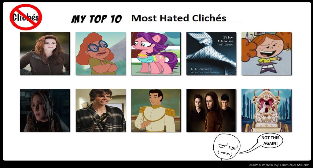 My Most HATED Cliches By Mariosonicfan16 On DeviantArt my-most-hated-cliches-by-mariosonicfan16-on-deviantart