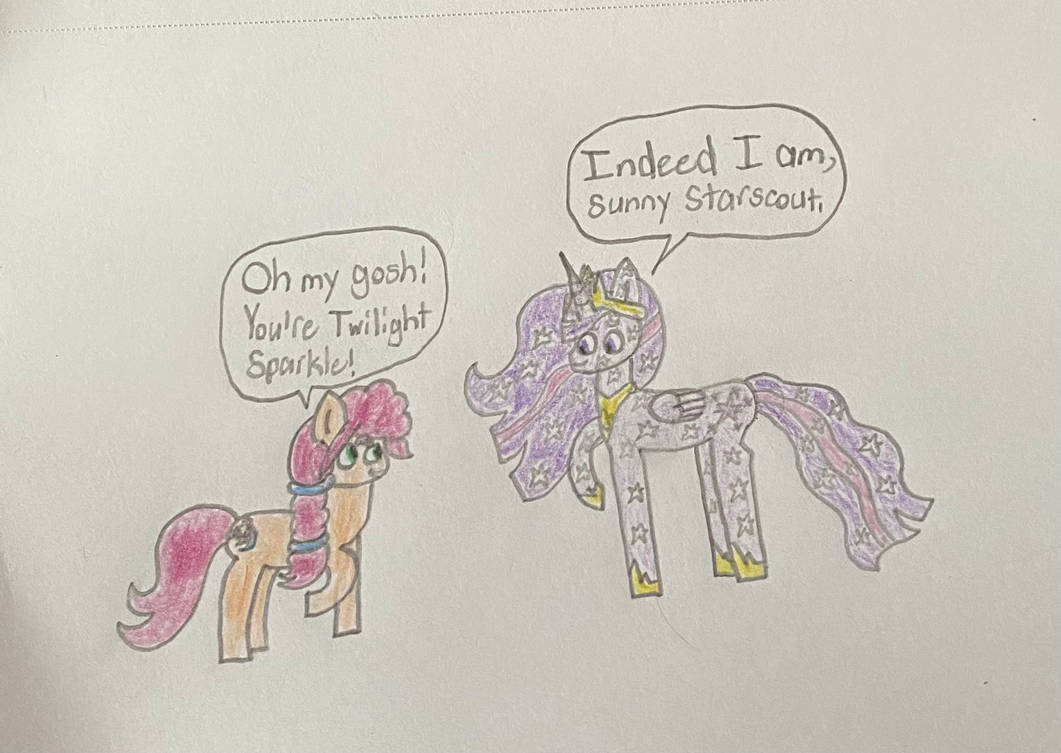Sunny Starscout meets Twilight Sparkle (request) by PrincessStar512 on ... Sunny Starscout meets Twilight Sparkle (request) by PrincessStar512 on ...