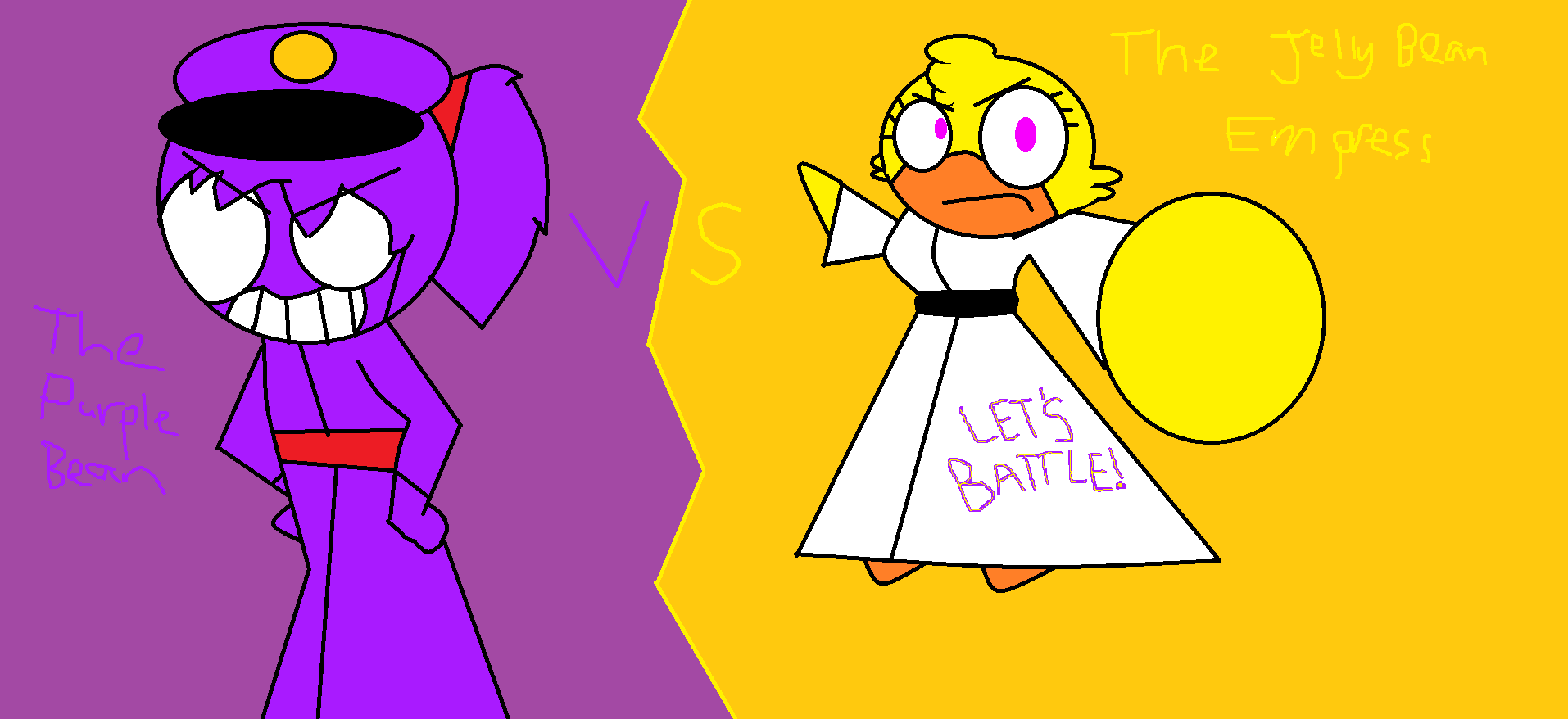 Jelly Bean Battle By Foxylover87girl On Deviantart