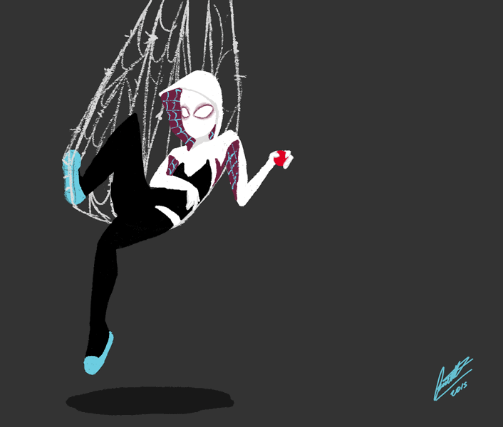 Spider Gwen By Laserlazuli On Deviantart