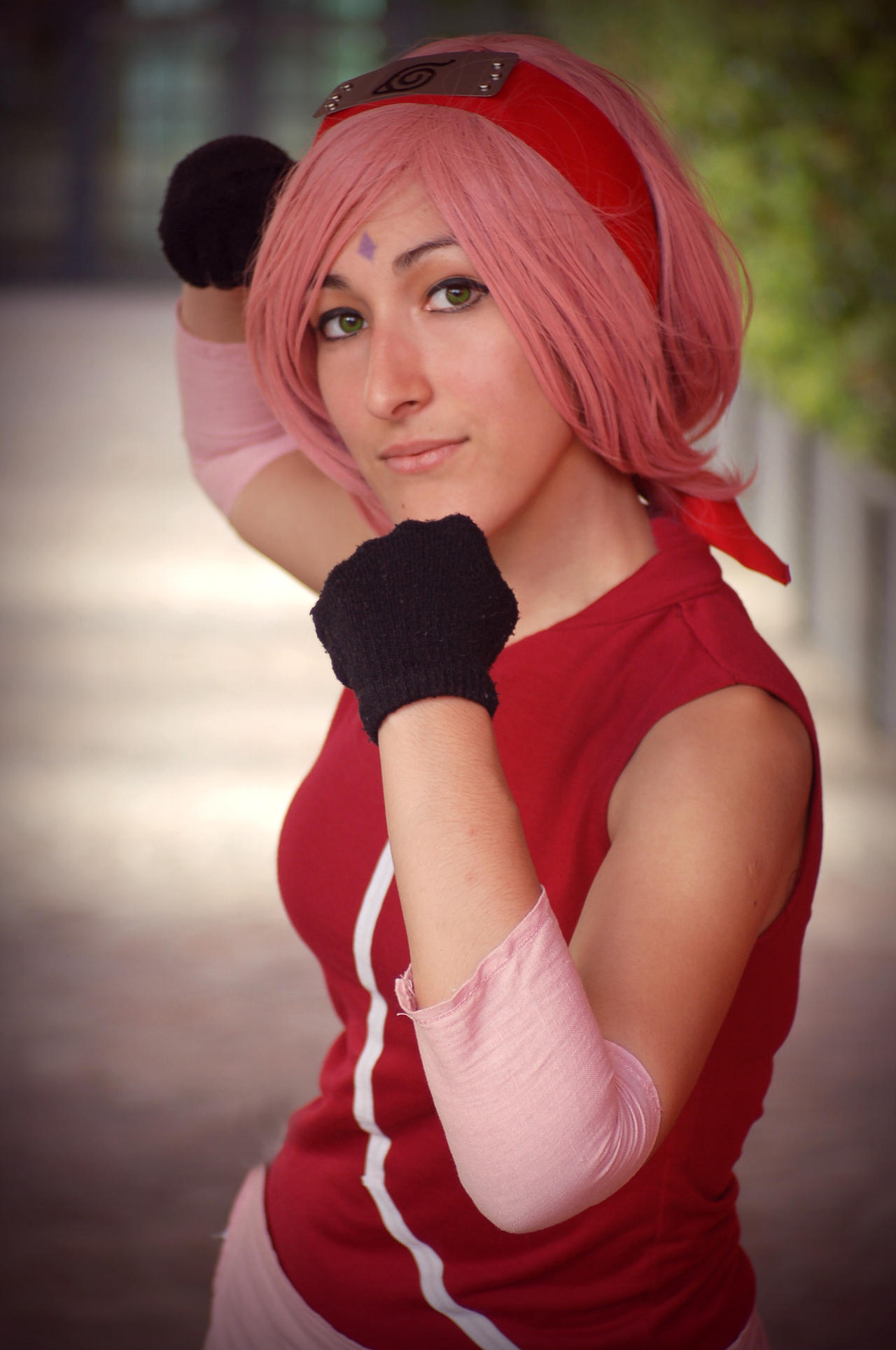 Sakura Haruno Cosplay Byakugou By Nsbrem On Deviantart