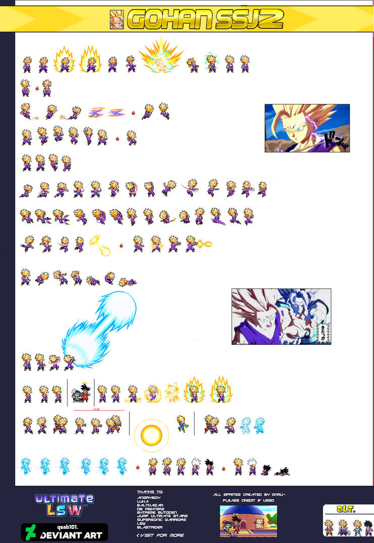 Gohan Ssj2 Ulsw By Dyandisel On Deviantart