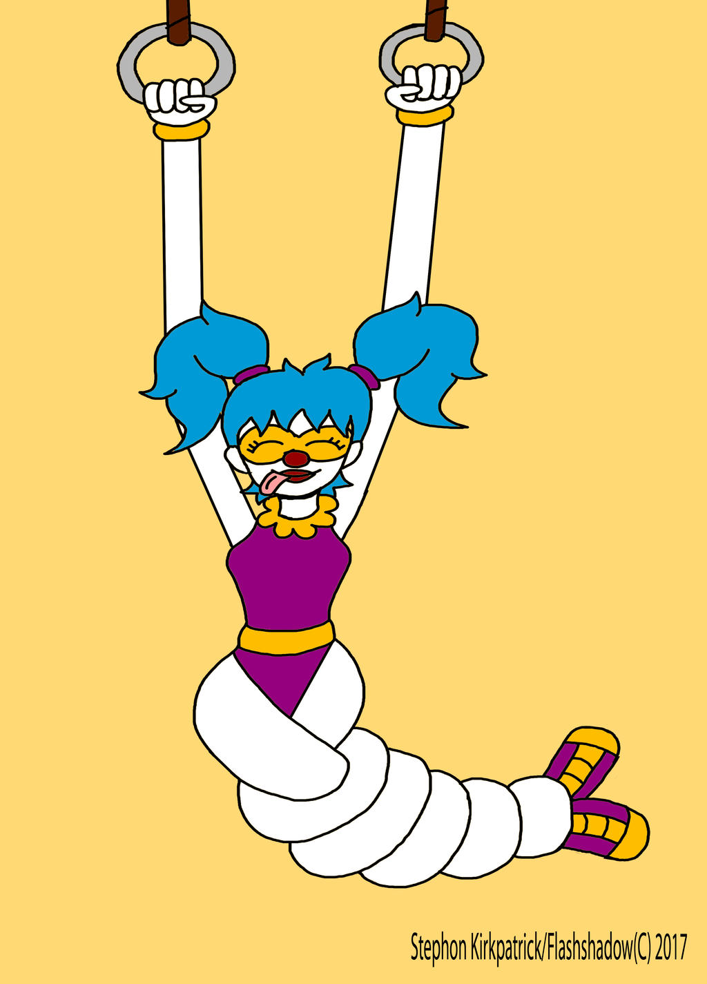 Sexy Aerobics Dolly The Clown By Flashshadow On Deviantart