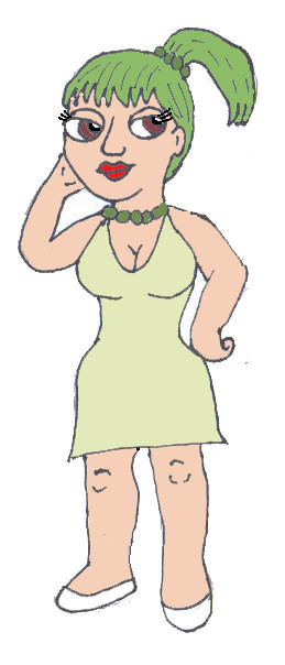 Human Chikorita By Rockyrock76 On Deviantart