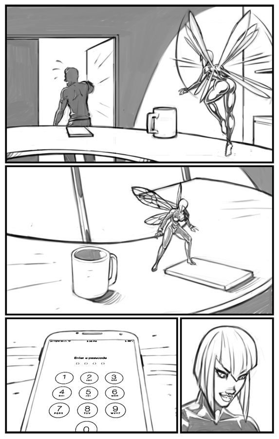 Wasp Comic Submission Page 3 By Firstedition On Deviantart