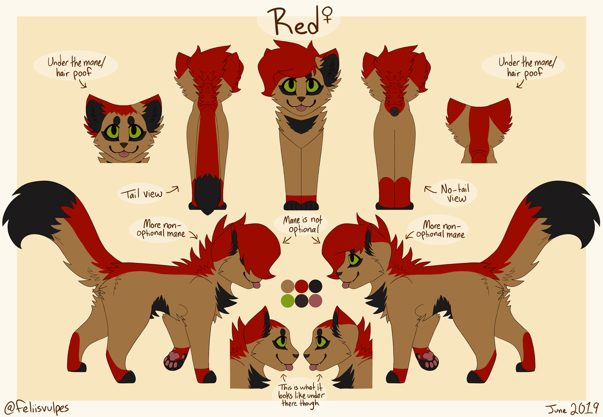 Red Reference 2019 By Feliisvulpes On Deviantart